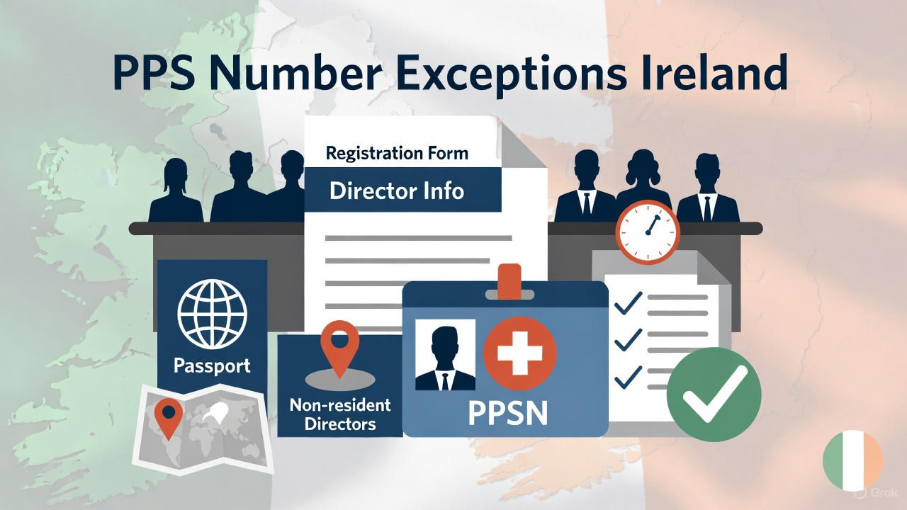 Directors & PPS Number Requirements in Ireland – Exemptions & Alternatives