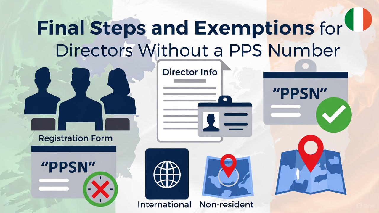 Directors & PPS Number Requirements in Ireland – Exemptions & Alternatives