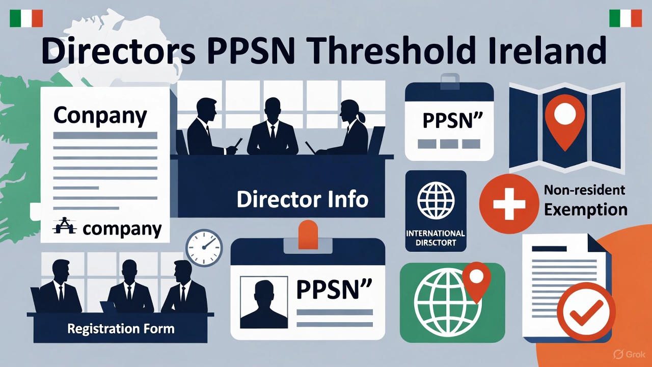 Directors & PPS Number Requirements in Ireland – Exemptions & Alternatives