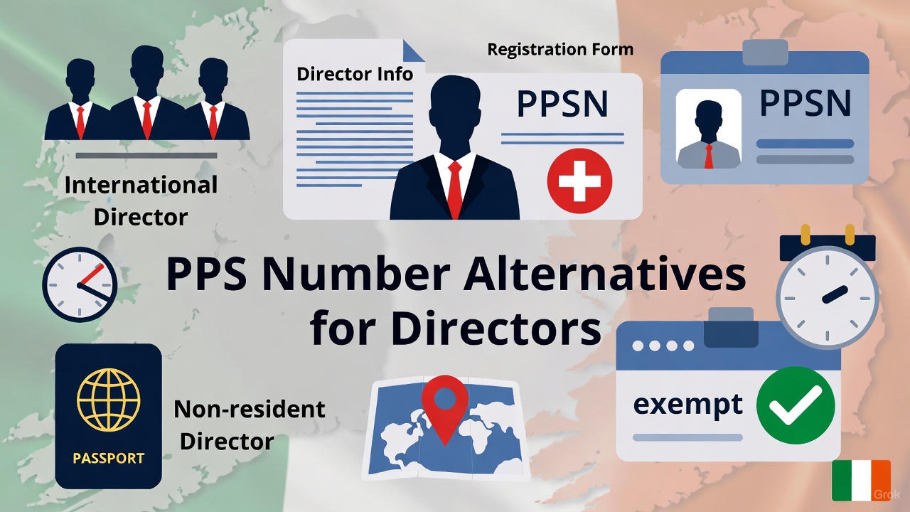 Directors & PPS Number Requirements in Ireland – Exemptions & Alternatives